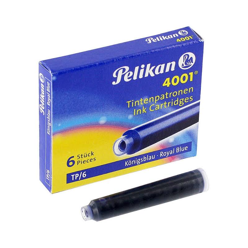 4012700301178 EAN - Pelikan 4001 Tp6 Standard Ink Cartridges Blue | UPC ...